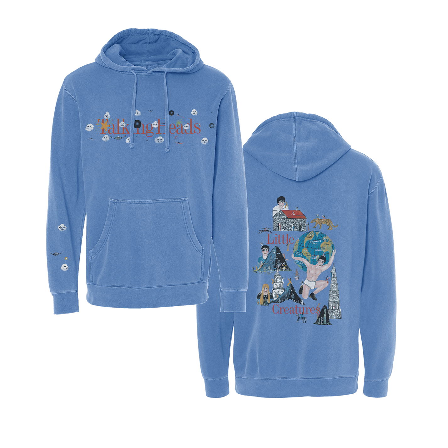 Heads In The Sky Pullover Hoodie – Talking Heads
