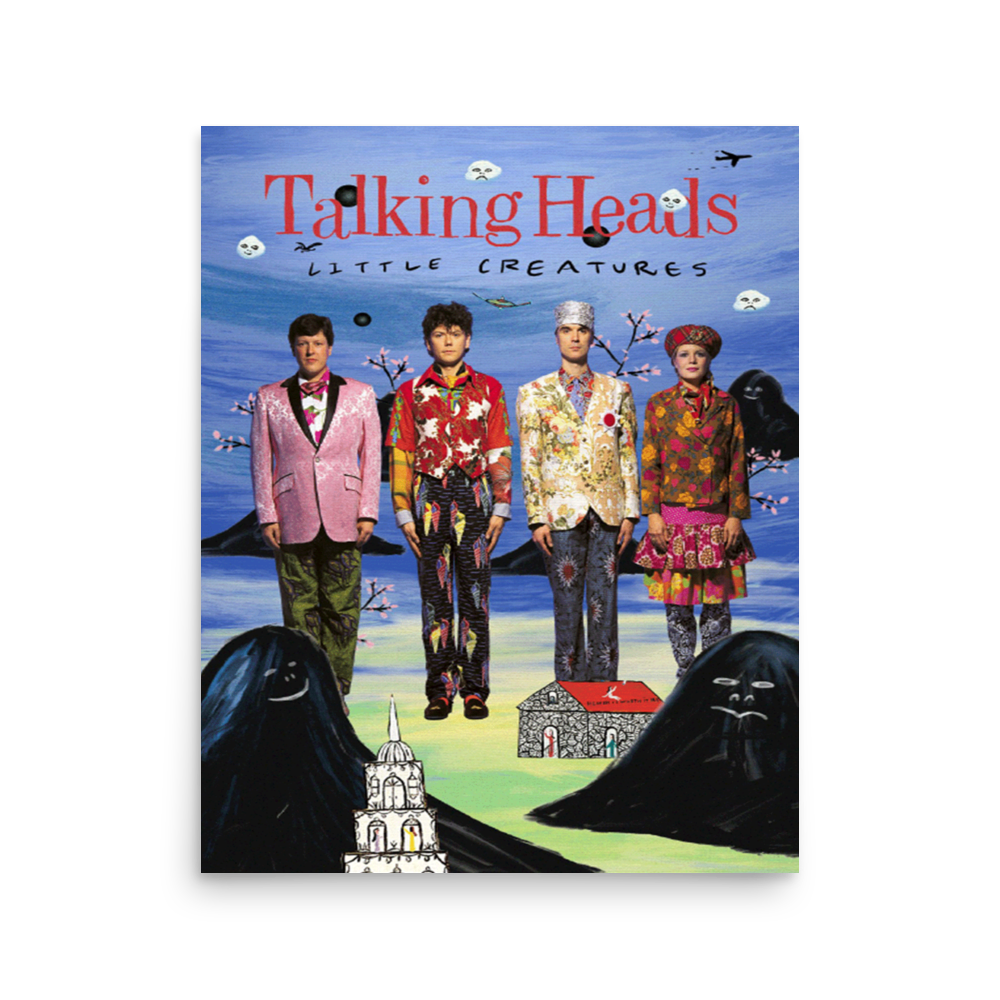 Little Creatures Album Poster – Talking Heads