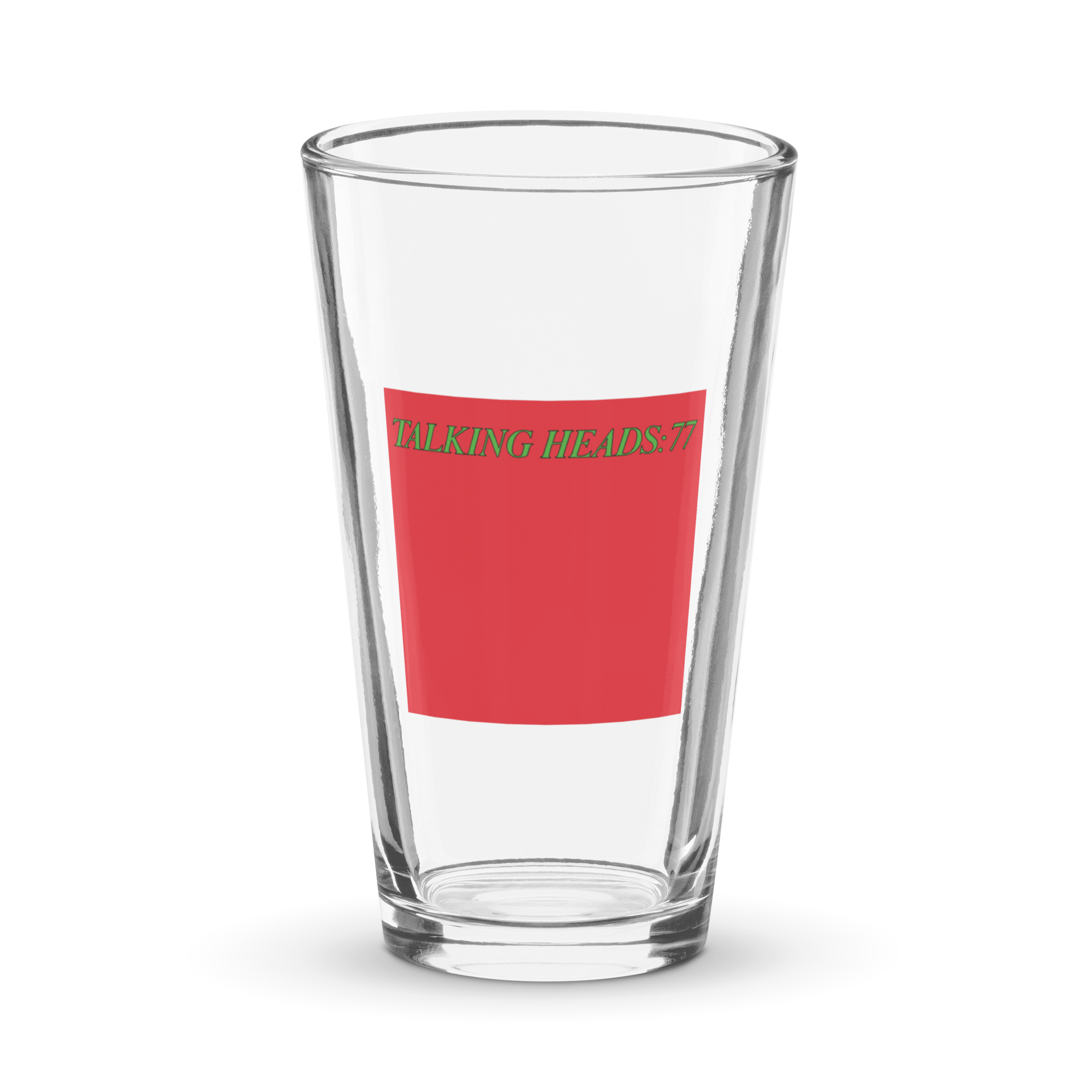 Talking Heads: 77 Pint Glass